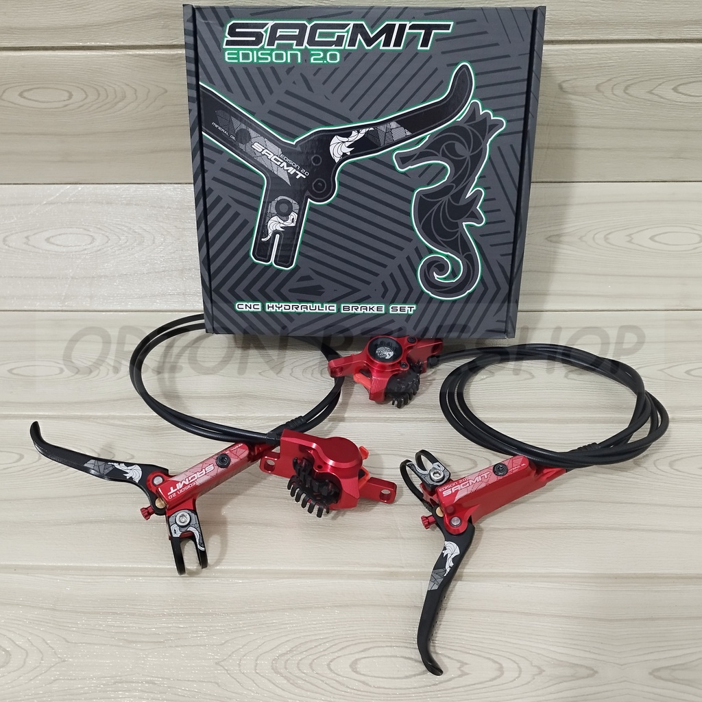 Sagmit Edison 2.0 CNC Alloy Hydraulic Brake | Shopee Philippines