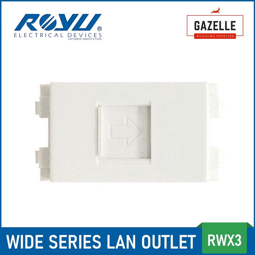 Royu Wide Series Switches and Outlet Sets - Universal / Duplex ...