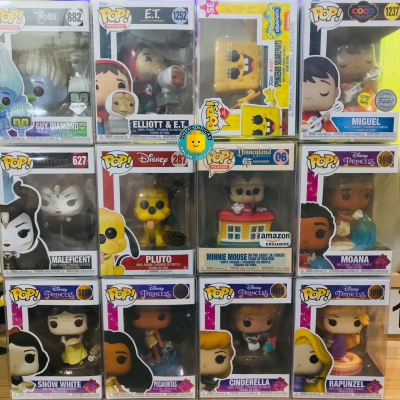 Authentic Original FUNKO POP DISNEY COLLECTION Excellent Condition ...