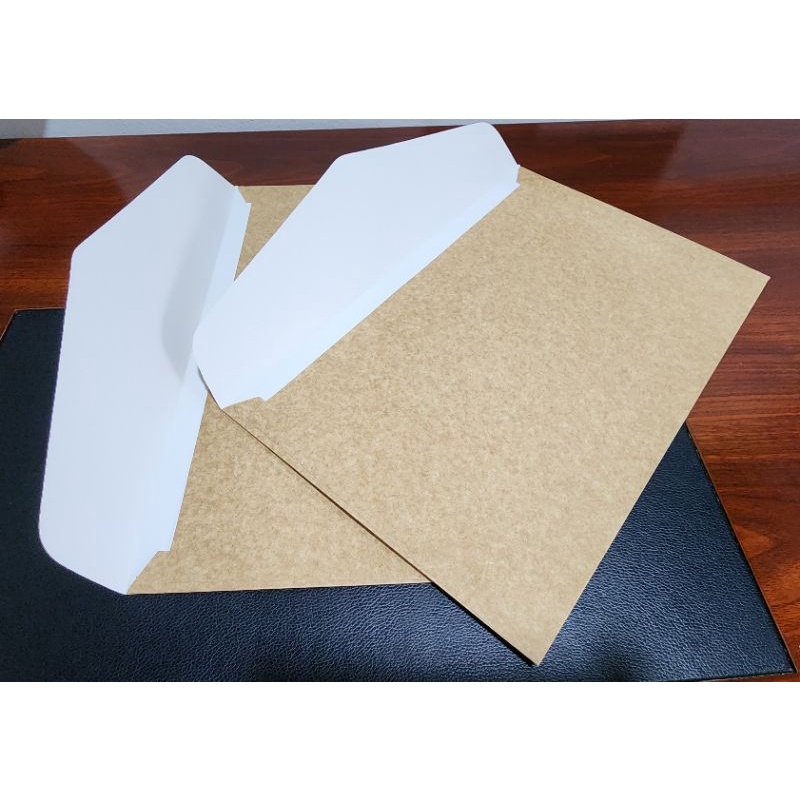 HARD KRAFT DOCUMENT ENVELOPE 250gsm 100's/set | Shopee Philippines