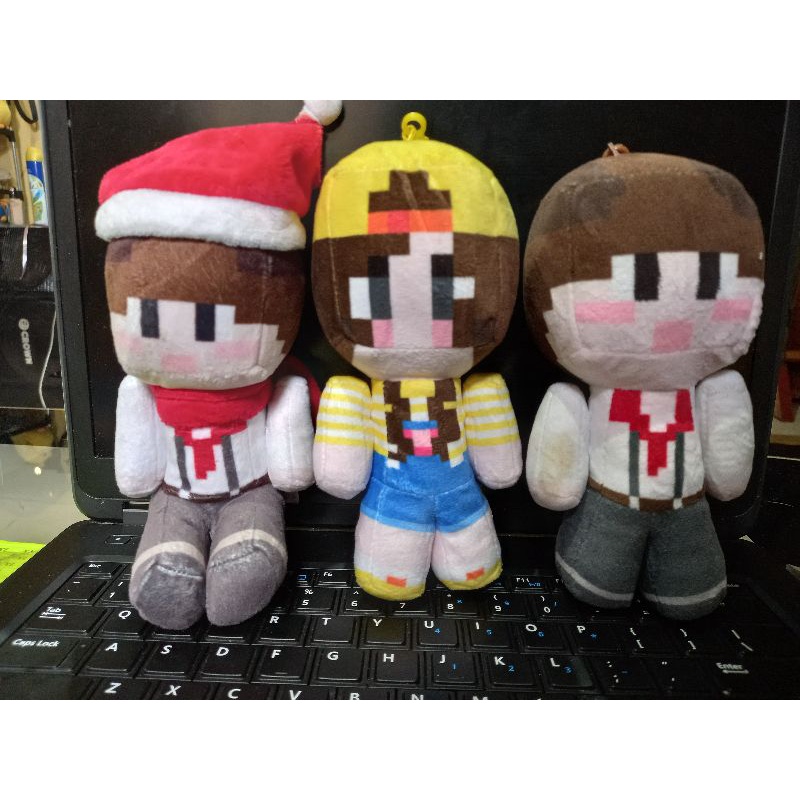 Minecraft Bbland sandbox Character stuffed toy Preloved | Shopee ...
