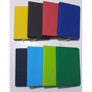 bea [A6 Size] Stationery Moleskin Rubber Diary Strap Notebook w/ Strap ...