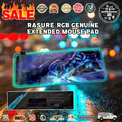 Rasure Extended mouse pad rgb genuine (Jeffdata computers legit ...