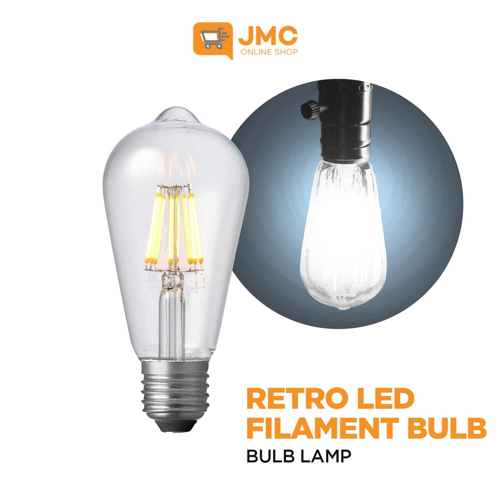JMC 4W, 40W Retro LED E26/E27 Filament Bulb Lamp / Candle Light l ILAW ...