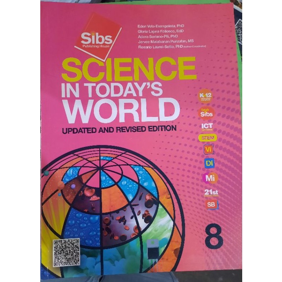 Science in Todays World Updated and Revised Edition Grade 7 to 10 ...