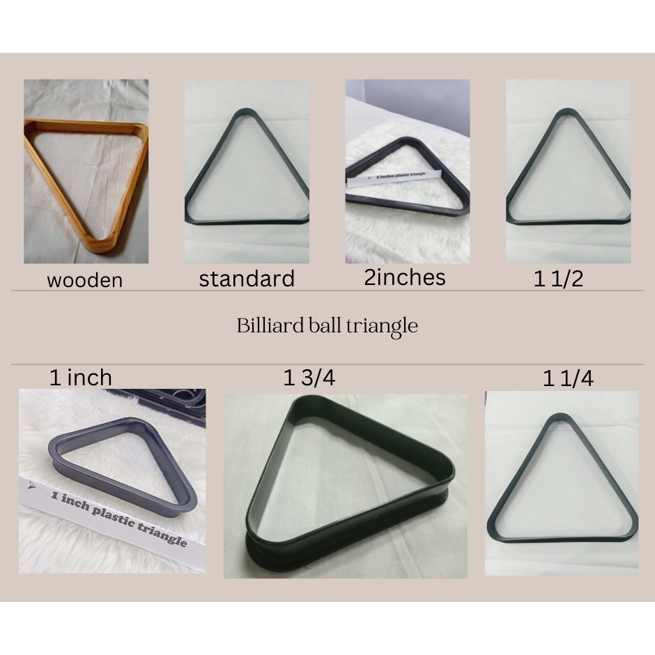 BILLIARD BALL TRIANGLE/TRIANGLE SA BOLA NG BILYARAN | Shopee Philippines