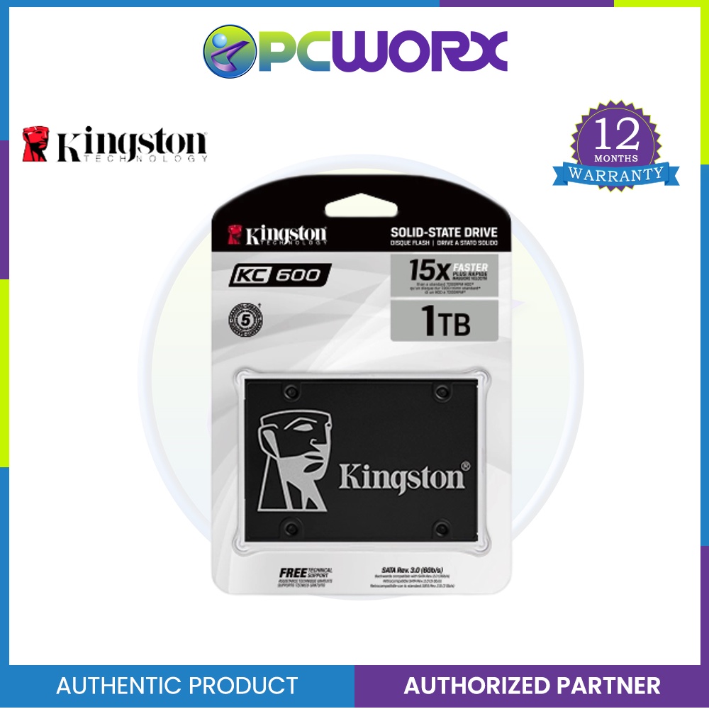 Kingston SKC600/1024G 1024G 1TB SATA3 2.5" SSD | Shopee Philippines
