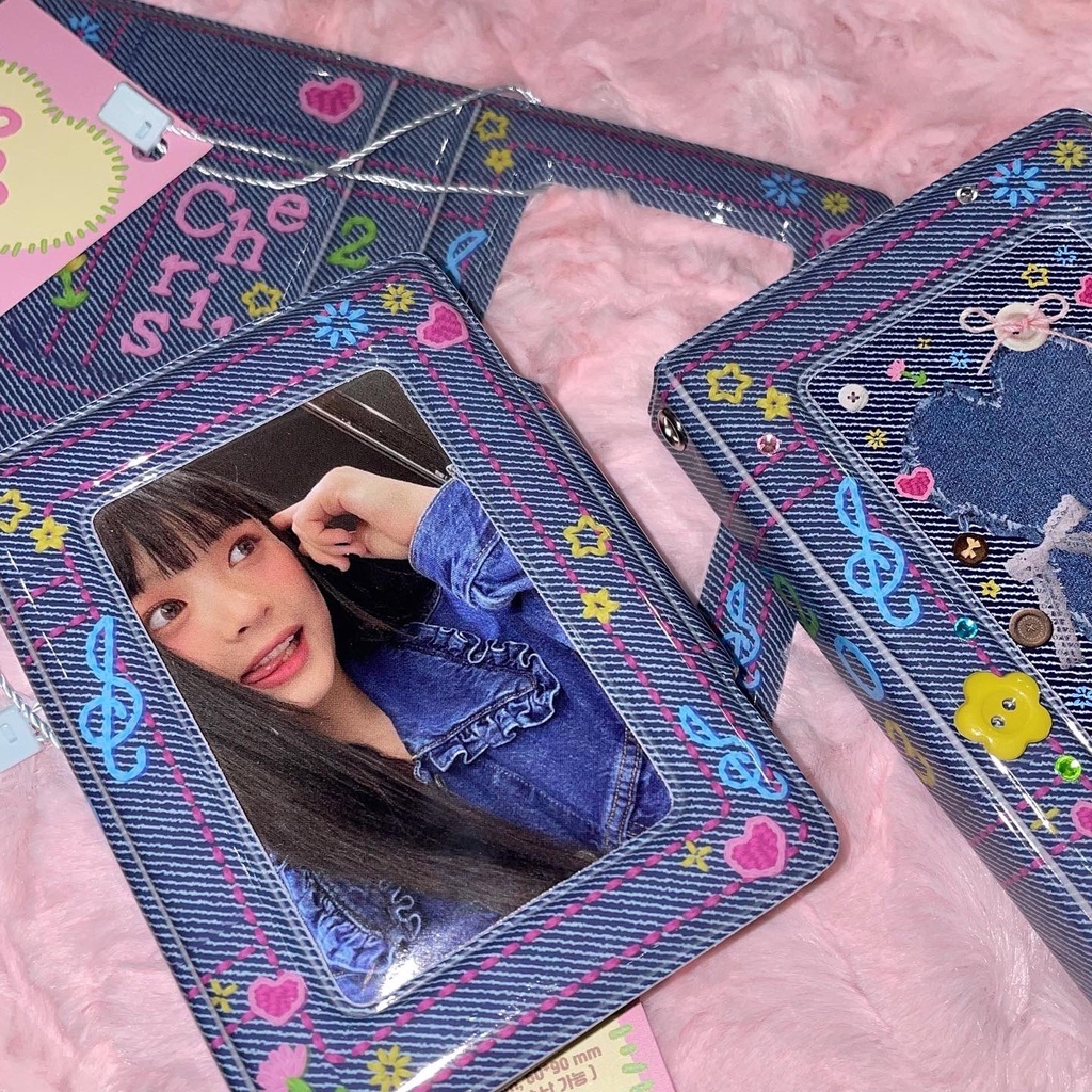 [Cherish203] NewJeans Stitch Poca Holder Book(10Pcs/20Pockets), Photo ...