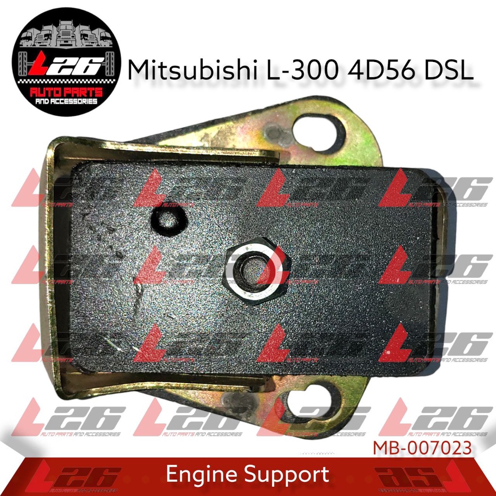 MITSUBISHI L-300/4D56 Diesel ENGINE SUPPORT / ENGINE MOUNTING | Shopee ...