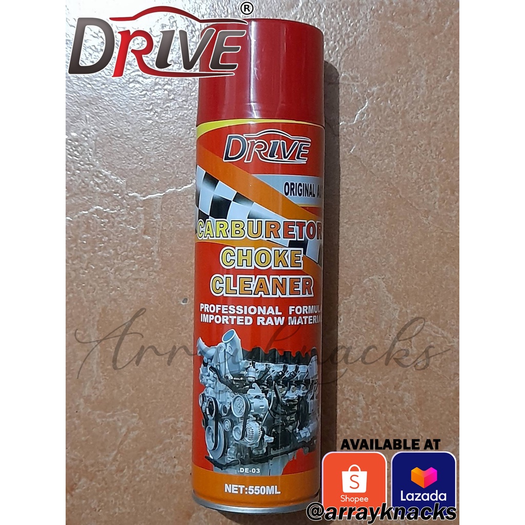 DRIVE - CARBURETOR & CHOKE CLEANER 550ML | Shopee Philippines