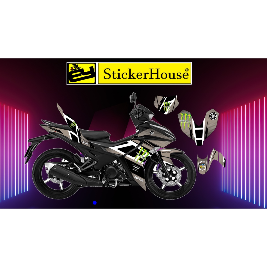 Sniper 155 Decals Laminated | Shopee Philippines