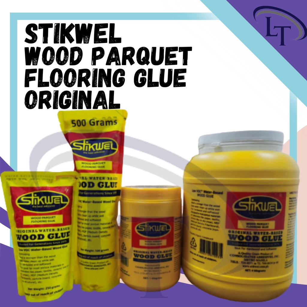 STIKWEL WOOD PARQUET FLOORING GLUE [ORIGINAL] | Shopee Philippines