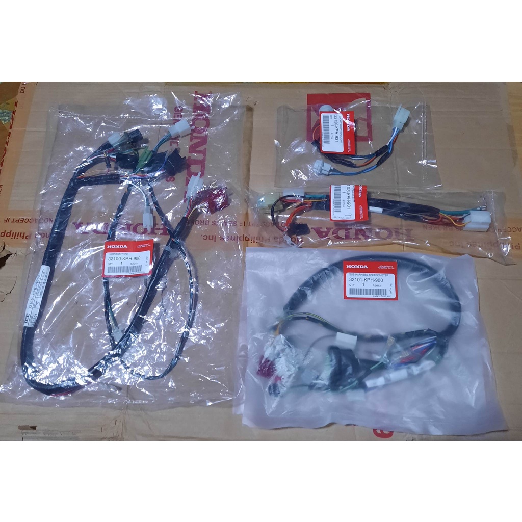 Wire Harness Honda Genuine(Wave 125s 1st Gen / Bilugan) | Shopee ...
