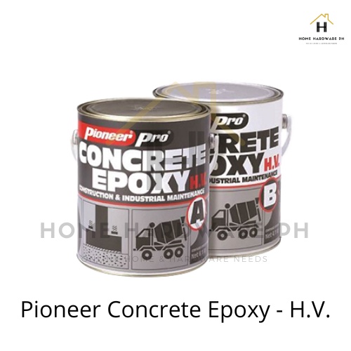 Pioneer Pro Concrete Epoxy High Viscosity HV 1 Quart (1 Liter) Set | Shopee Philippines