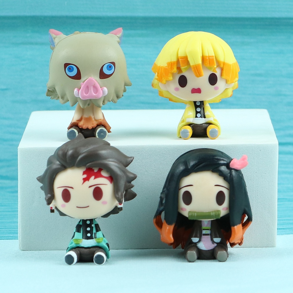 Q version of Ghost Slayer Blade hand-made Ghost Slayer Cake Decoration ...