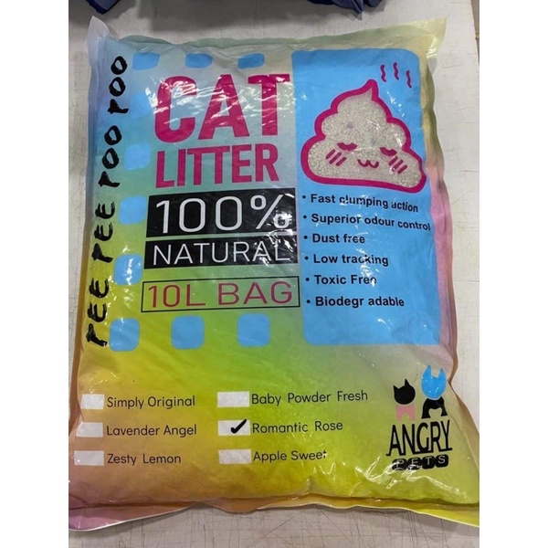 Angry Pets Cat Litter (10 L) | Shopee Philippines