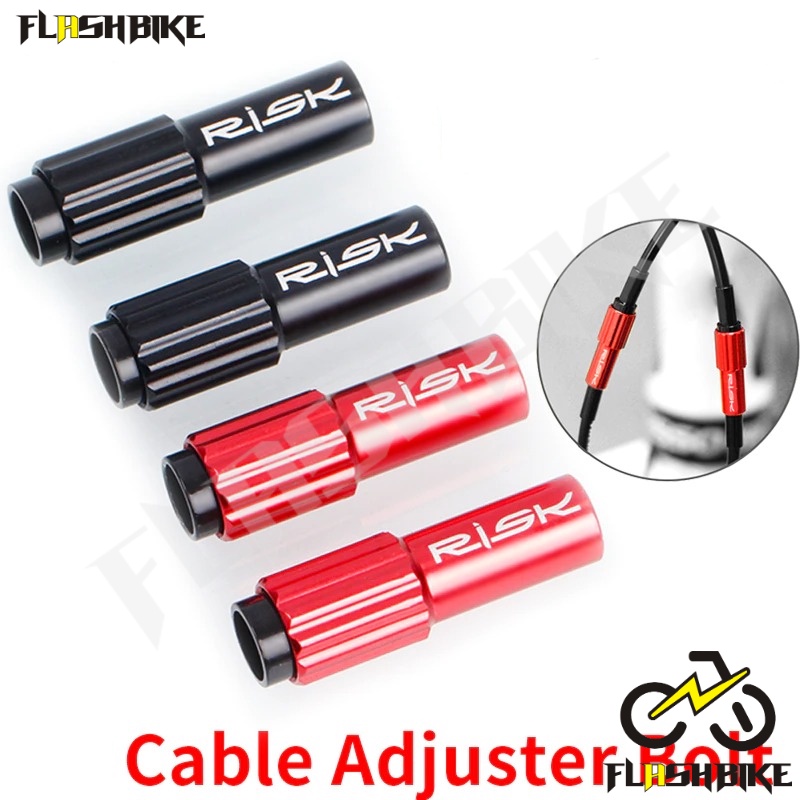 4mm Bike Bicycle Inline Cable Adjuster Adapter Adjustment Screw Bolt ...