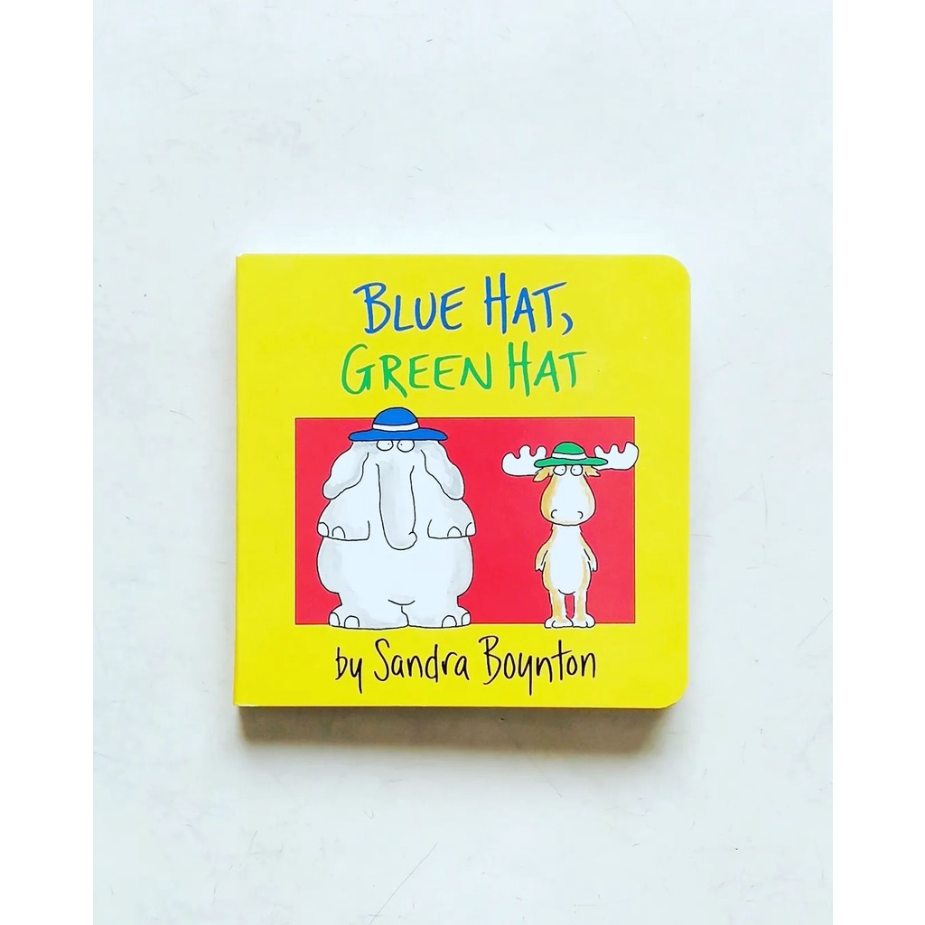 Blue Hat, Green Hat by Sandra Boynton | Shopee Philippines