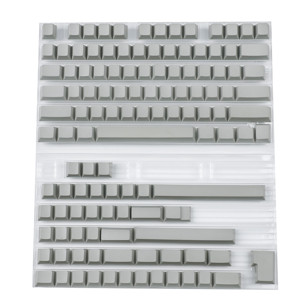 YMDK Blank 121 119 Keys Cherry Profile Black-gray White Red Thick PBT ...