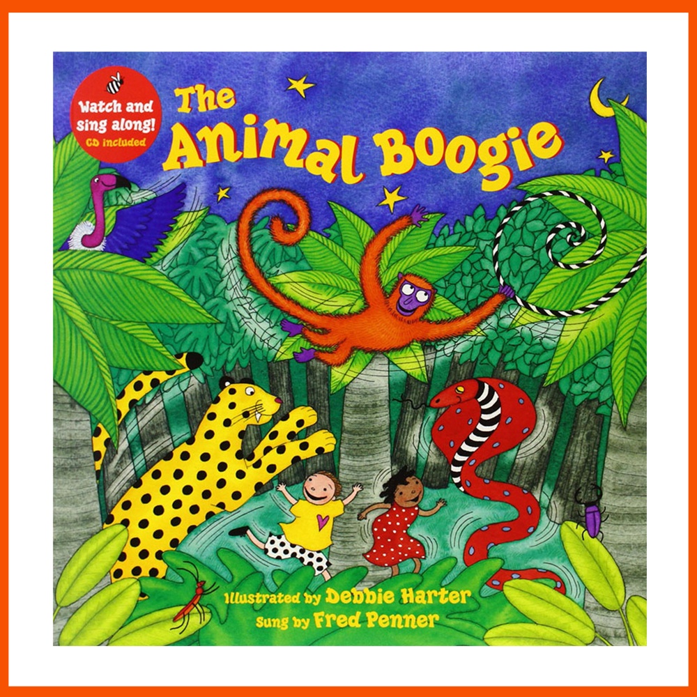 The Animal Boogie By Debbie Harter Educational English Picture Book ...