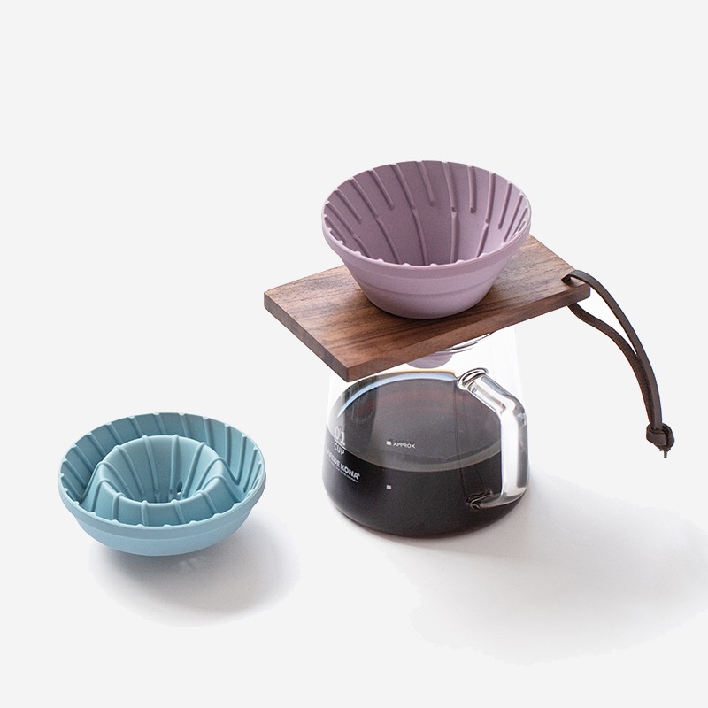 Outdoor Foldable Design Platinum Silicone Hand Brew Coffee Filter Cup ...