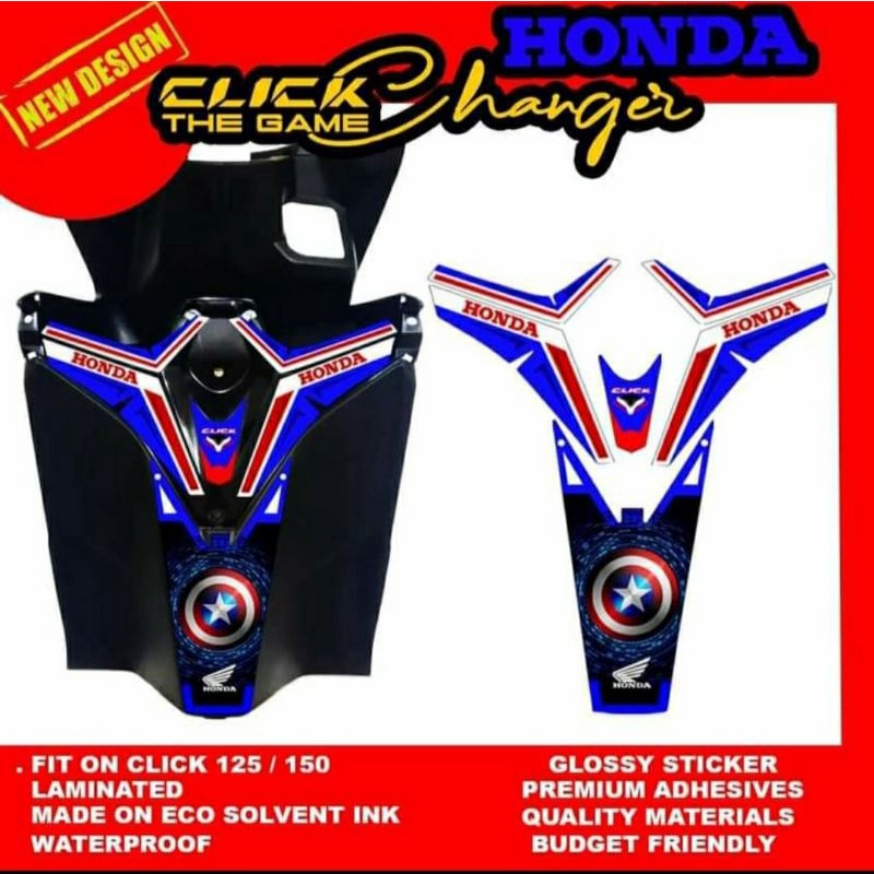 Honda Click 125/150i V2 Cowling pad(Inner fairing sticker) | Shopee ...