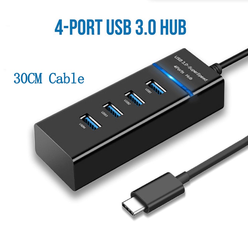7 Ports USB Port Extension 3.0 High Speed USB Hub For Laptop Multiple ...