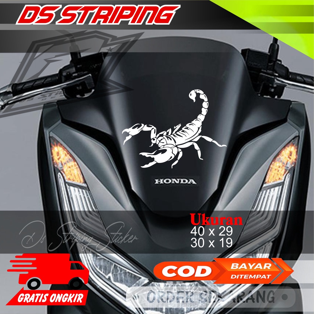 Ct-42 Cutting Scorpion Stickers Variations Motorcycle Car Stickers Cool ...