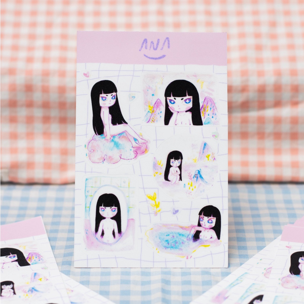 Tender Sticker Sheet ★ ( waterproof vinyl ) | Shopee Philippines