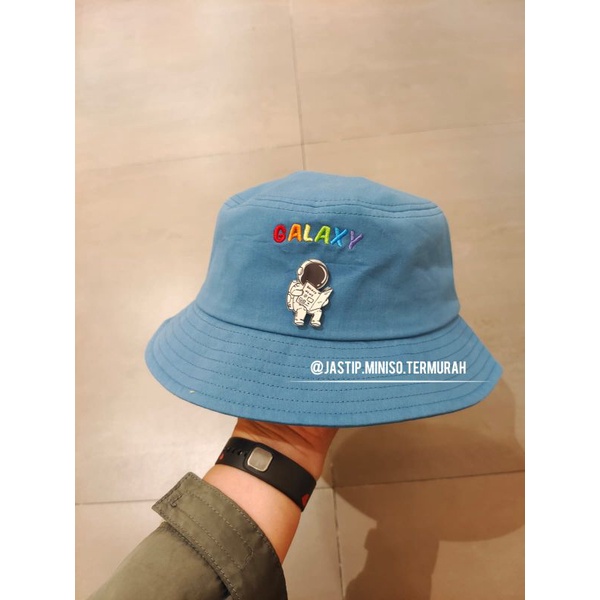 MINISO Bucket hat ASTRONAUT Outter Space (size 57cm) | Shopee Philippines