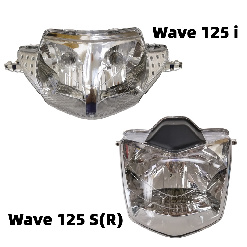 Wave 125 R Wave 125 S Headlight Assy Honda Wave 125 i Motorcycle Stock ...