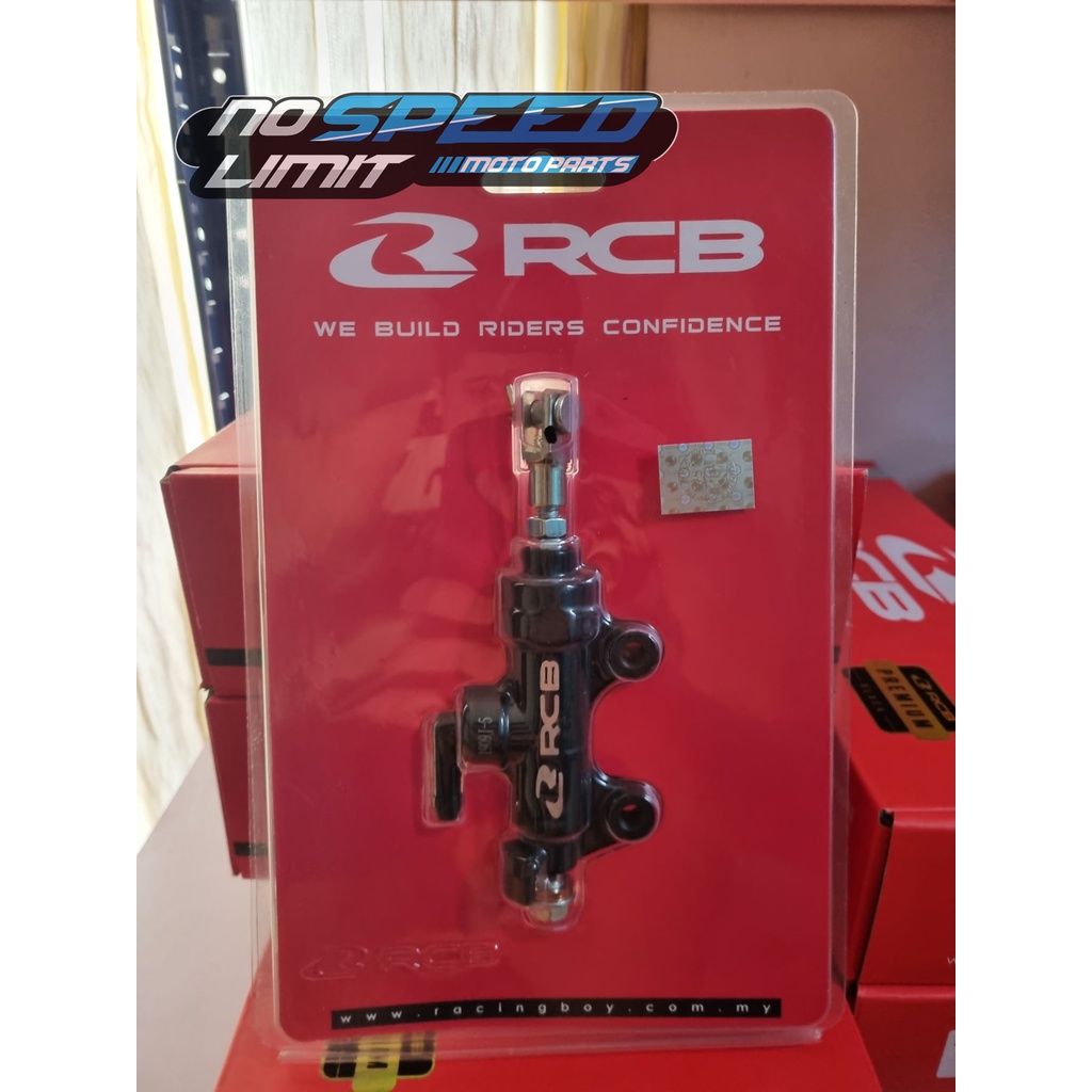 RCB UNIVERSAL REAR BRAKE MASTER PUMP CHARCOAL | Shopee Philippines