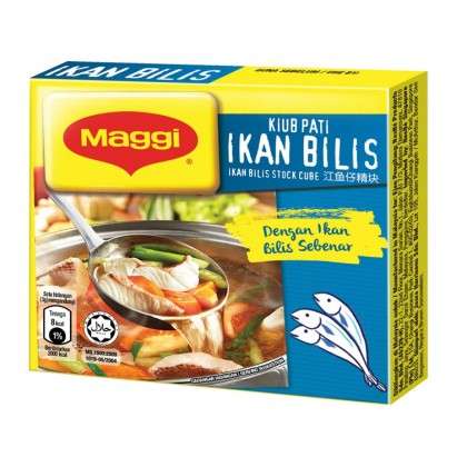 Maggi Cube Fish Soup Ikan Bilis Stock Anchovies 60gm Product Of ...