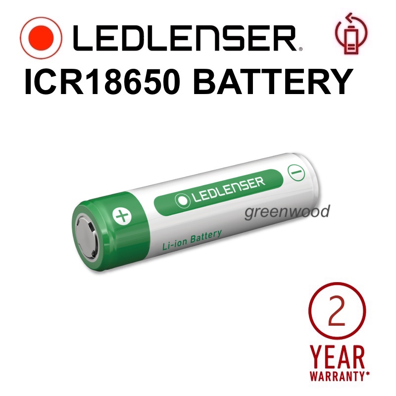 18650 LEDLENSER Rechargeable Battery (Led Lenser for H8R, MH10, MH11 ...