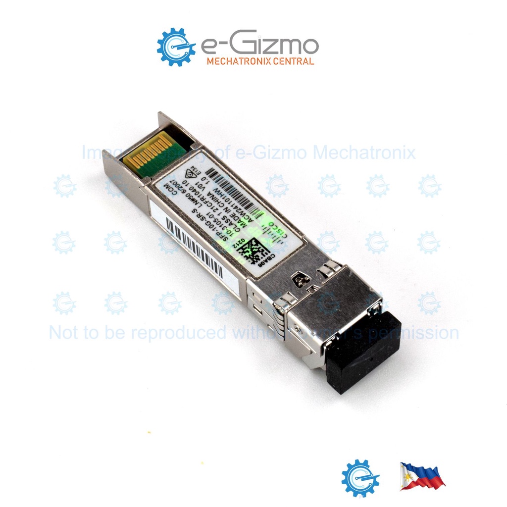 Cisco SFP-10G-SR-S Optical Transceiver Module 10GB 850nm MMF | Shopee ...