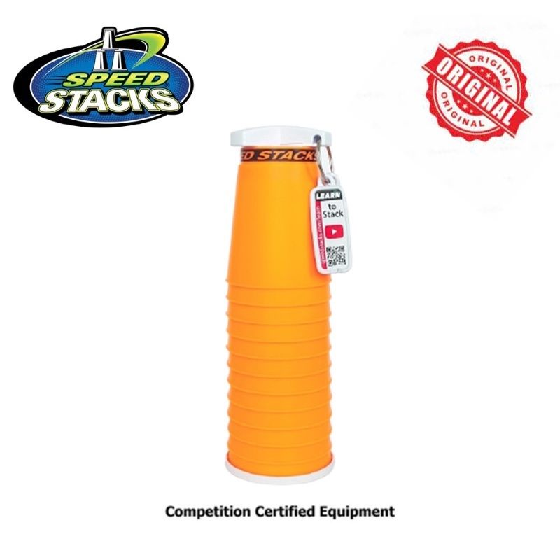 Speed Stacks Pro Series-2X Special Color Neon Orange Cups | Shopee ...