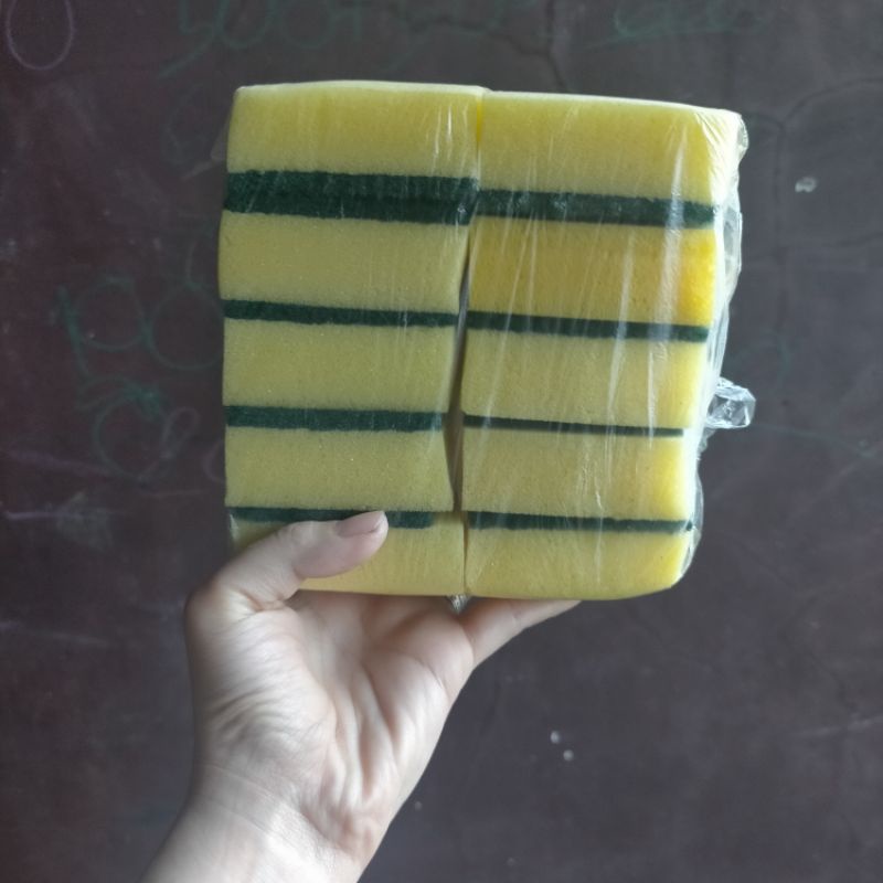12 pcs Dishwashing sponge Dishwashing Scrub | Shopee Philippines
