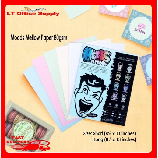 Moods Mellow paper 25sheets 80gsm | Shopee Philippines