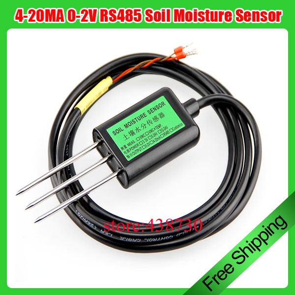 RS485 Soil Moisture Sensor 24V Soil Humidity Sensor/ Soil automatic ...