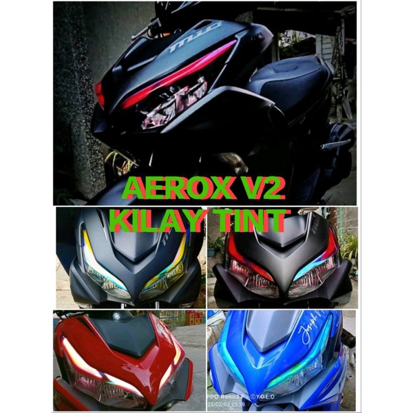 AEROX V2 KILAY TINT (MACHINE CUT) | Shopee Philippines