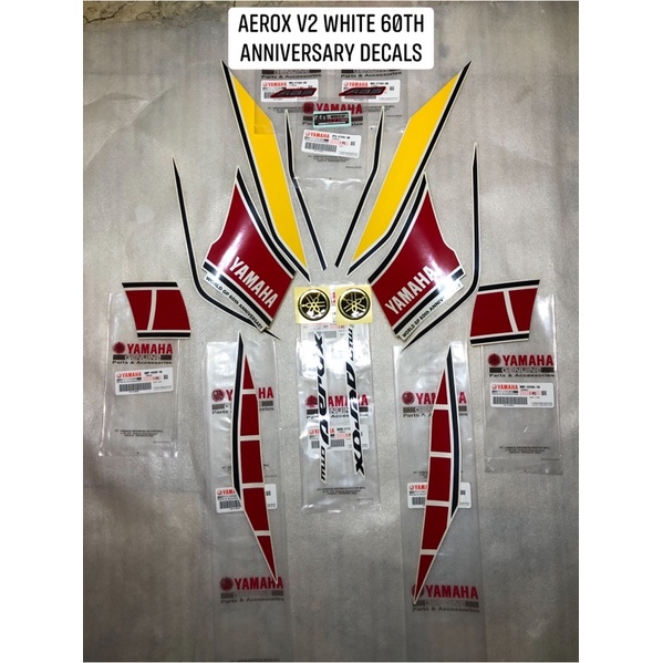 AEROX V2 WGP DECALS by Paps Motosupply | Shopee Philippines