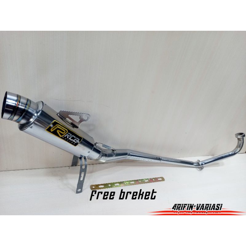 Rcb racing exhaust full system type jupiter mx old satria fu etc ...