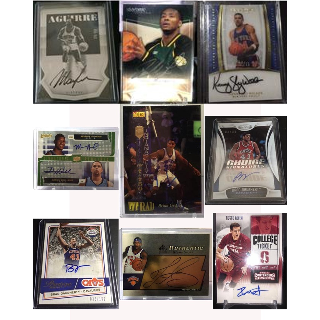 Part 4 Autograph / Signature nba cards | Shopee Philippines