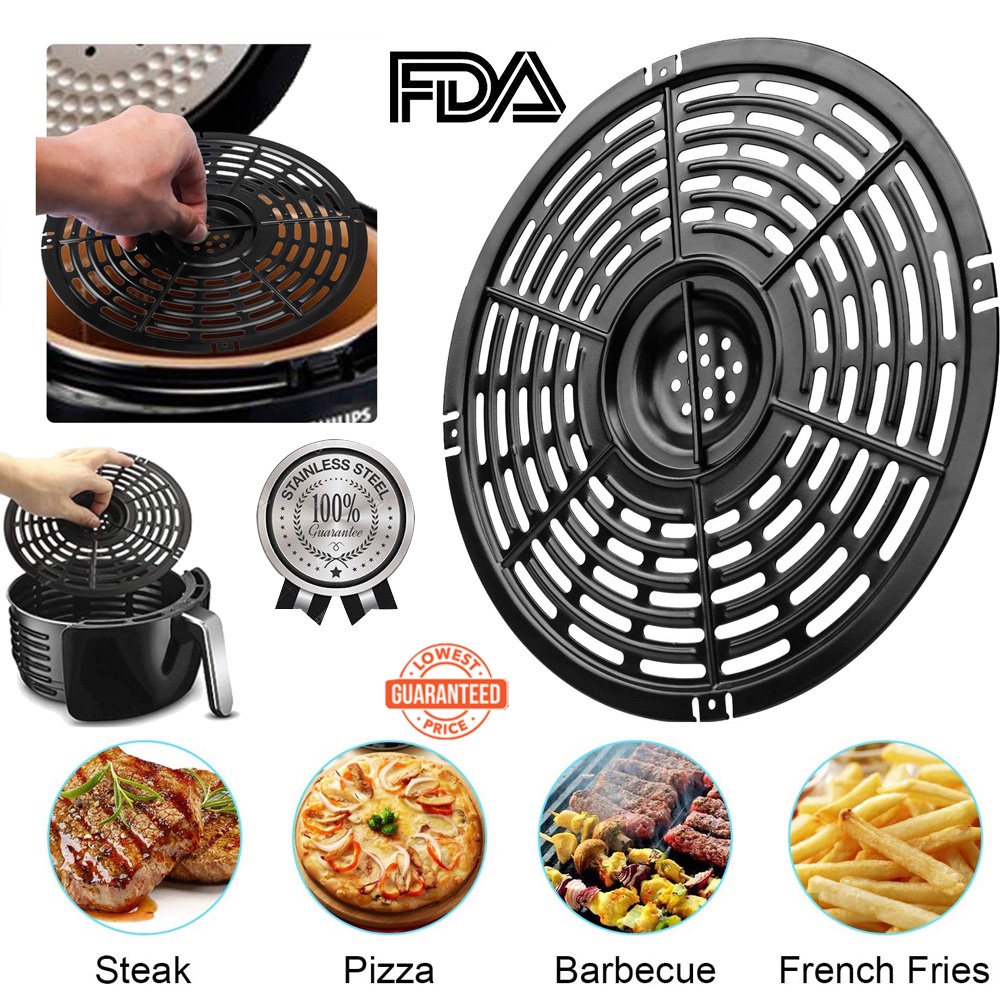 Air Fryer Accessories Replacement Grill Pan Non-Stick Grill Tray ...