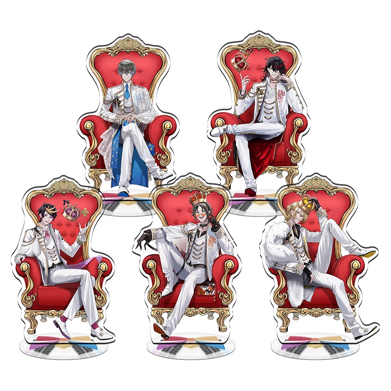 Japanese Nijisanji Acrylic Stand Toys VTuber Ike Eveland Luca Kaneshiro ...