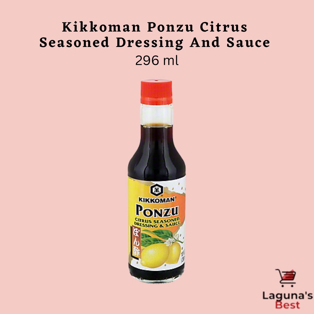 Kikkoman Ponzu Citrus Seasoned Dressing And Sauce 296 ml | Shopee Philippines