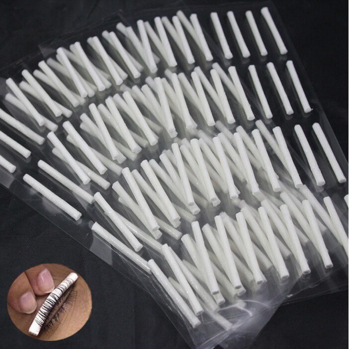 64Pcs S/M/L/XL Rods False Eyelash Perming Curlers Curling Perm Sticky ...