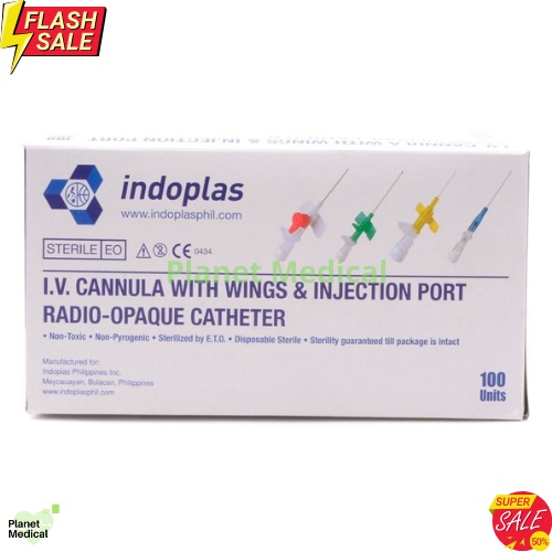 Bioflon IV with wings 24G/19mm (1pc)) | Shopee Philippines