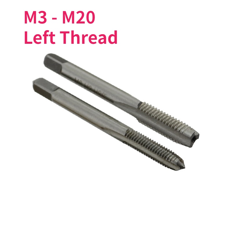 1pcs M3 M4 M5 M6 M8 M10 M12 M14 M16 M18 M20 Left Hand Machine Thread ...