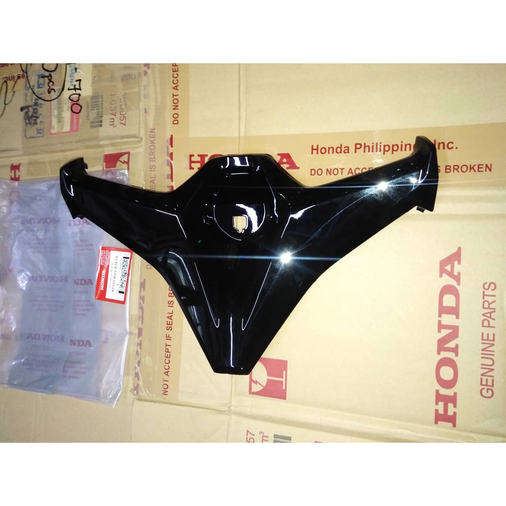 genuine cover rack honda click 125/v2 glossy black 81131-k59-a70ya ...